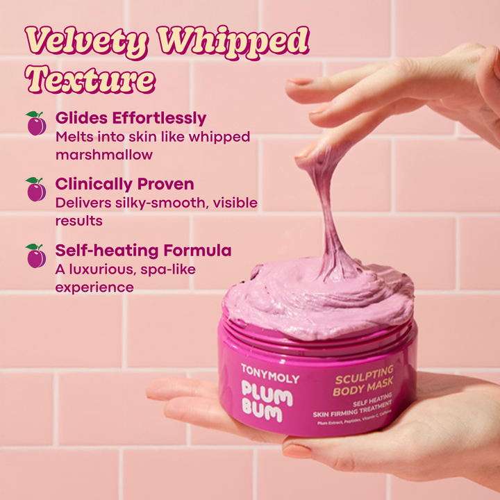 Plum Bum Self Heating Sculpting Body Mask – TONYMOLY USA