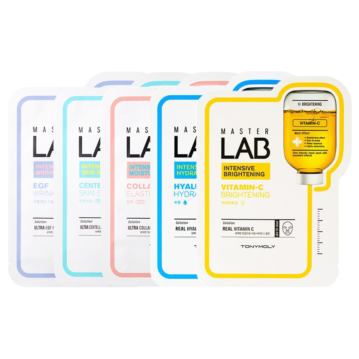 Master Lab 5-Pack Set – TONYMOLY USA